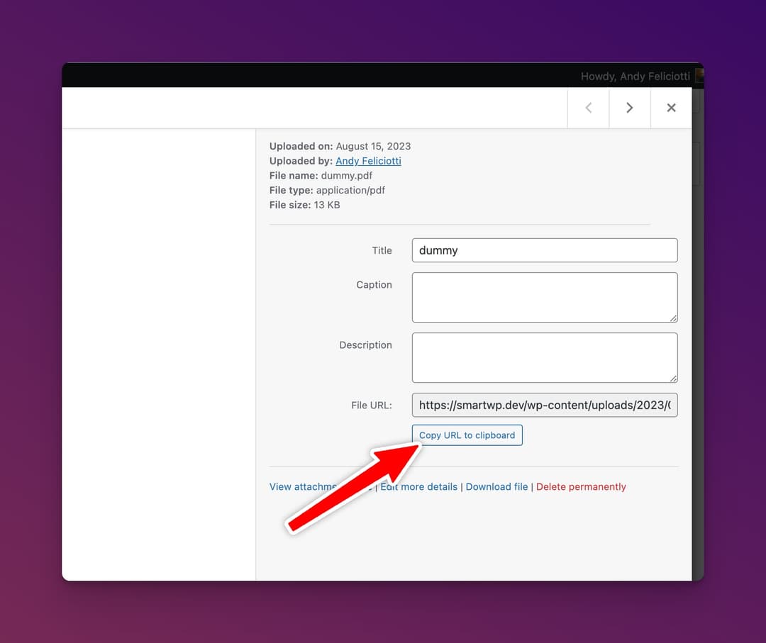 How to Upload PDF to WordPress (step-by-step)