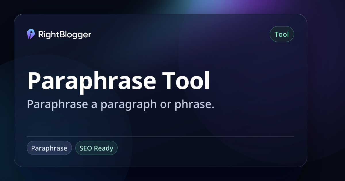 Free Paraphrasing Tool: Rephrase Text (AI) to Avoid Plagiarism